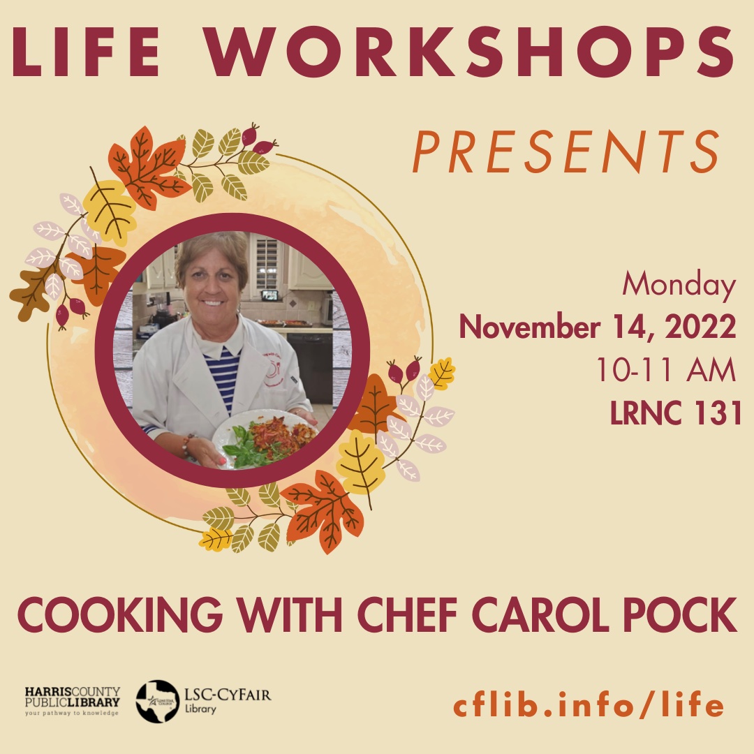 Cooking with Chef Carol Pock | West Houston / Cypress